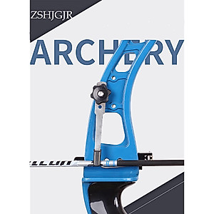 ZSHJG Recurve Bow Clicker Aluminum Click Adjustable Length for Shooting Arrow Clicker 1 Piece