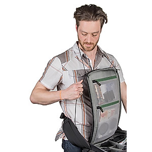MindShift Gear BackLight 36L Backpack for 2x DSLR, 4 to 6 Lenses, Flash, 15" Laptop and 10" Tablet, Charcoal
