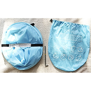 MooMooBaby Pop-Up Baby Beach Crib Tent