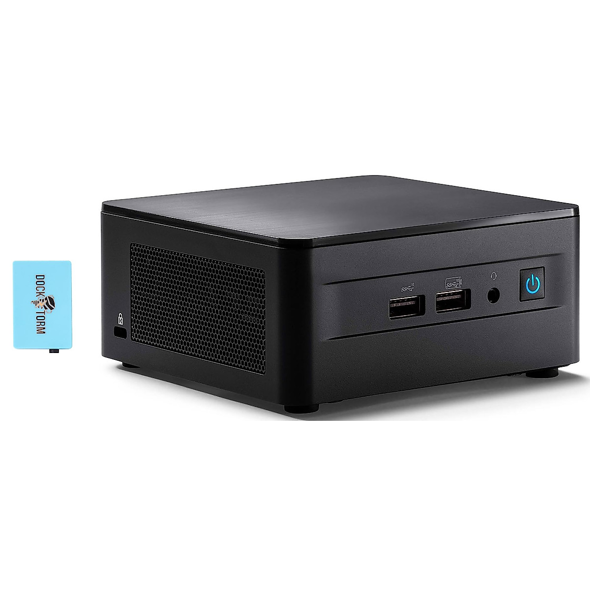 Intel NUC 12 Pro Kit School & Business Mini Desktop 12th Gen (i7-1260P 12-Core Upto 4.7 GHz, 16GB RAM, 2TB PCIe SSD, Iris Xe, WiFi 6E, BT 5.3, RJ-45, Win11P) w/Dockztorm Dock