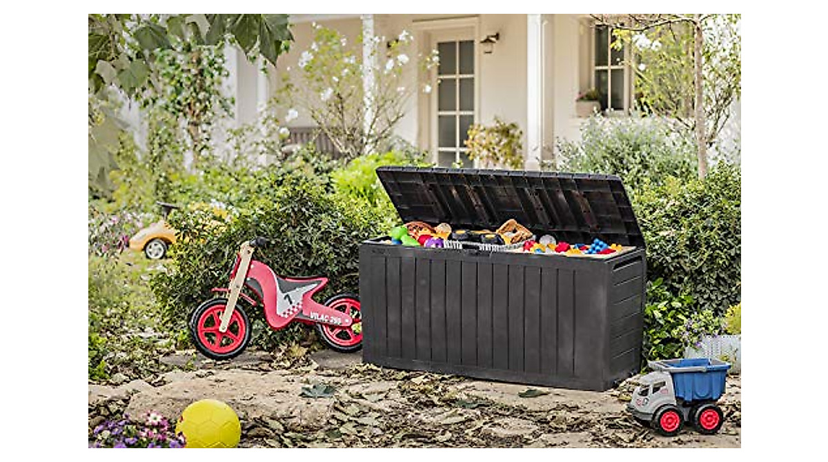 Keter Marvel Plus 71-Gal Resin Outdoor Storage Deck Box