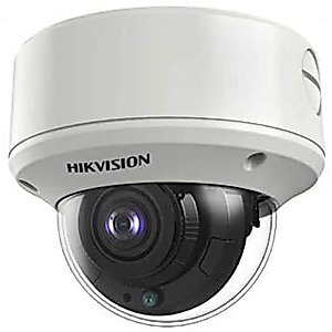 HIKVISION DS-2CE59H8T-AVPIT3ZF 5MP Ultra-Low Light IR Outdoor 4in1 TVI/AHD/CVI/CVBS Dome Camera with 2.7 mm to 13.5 mm Motorized Varifocal Lens, BNC Connection