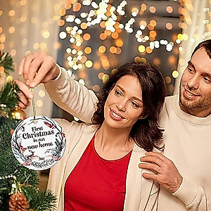 IAMAGOODLADY Home Christmas Ornament 2023,First Christmas Home Ornament 2023,Family Christmas Ornaments,2023 Christmas Ornament,Christmas Tree Ornaments Nightmare Before Christmas 50 Cent Item