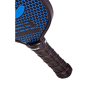 ONIX Graphite Z5 Pickleball Paddle (Graphite Carbon Fiber Face with Rough Texture Surface, Cushion Comfort Grip and Nomex Honeycomb Core for Touch, Control, and Power)