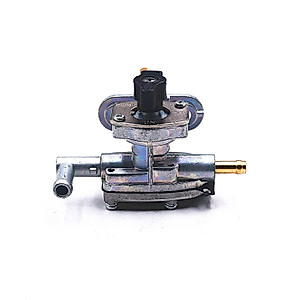 Carbpro 44300-05G01 Fuel Petcock with Lever for Suzuki Ozark 250 LTF250 2002-2006, Quadrunner 250 Fuel Gas Tank Valve