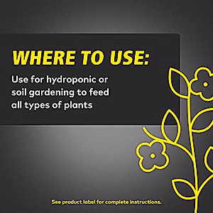 General Hydroponics MaxiGro Plant Food For Vigorous Growth, 2.2 lb