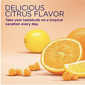 Nature's Bounty Hair, Skin & Nails with Biotin Collagen, Citrus, 80 Gummies (Pack of 2)