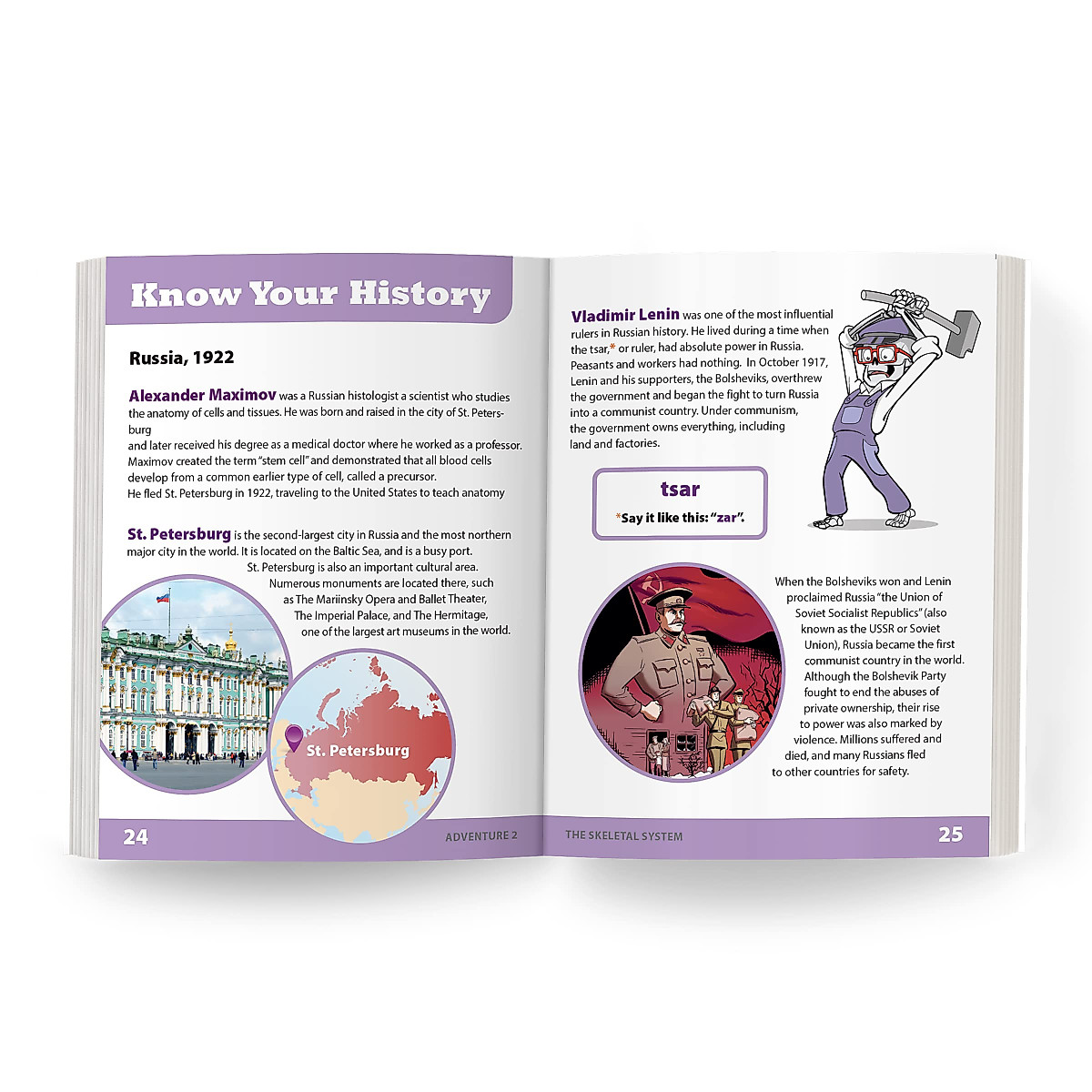 Know Yourself - The Skeletal System: Adventure 2, Human Anatomy for Kids, Best Interactive Activity Workbook to Teach How Your Body Works, STEM & STEAM, Ages 8-12 (Systems of the Body)