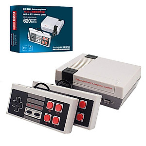 LIFTREN Plug & Play Classic Handheld Game Console,Classic Game Console Built-in 620 Game Handheld Game Console, Video Game Player Console for Family TV Video (Game Console-01)