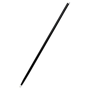 amscan Black Plastic Dance Cane, Costume Accessory, 1ct, 36 1/4"