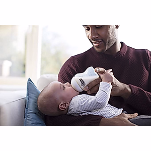 Bundle of Tommee Tippee Closer to Nature Medium Flow Baby Bottle Nipples, 3+ Months – 2pk + Tommee Tippee Closer to Nature Fast Flow Baby Bottle Nipples, 6+ Months – 2pk