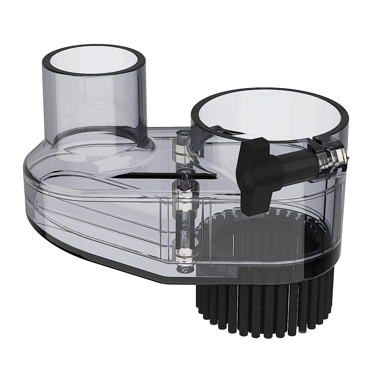 CNC ABS Dust Shoe for CNC Machines, 52mm Diameter Motor, fits Most 300W-500W Spindle Motors, Engraving Machine Accessories for CNC Engraver Milling Mahcine