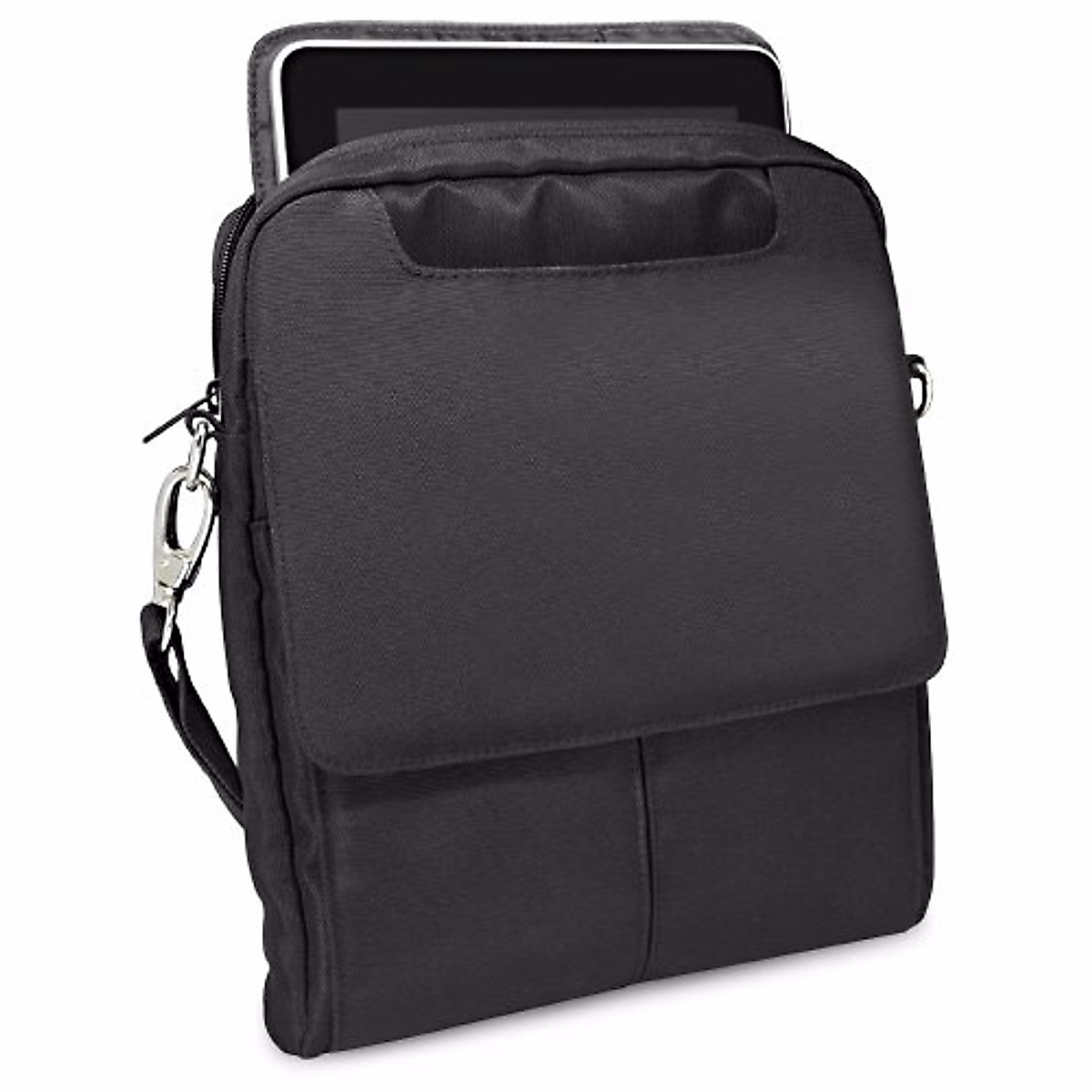 BoxWave Case Compatible with Microsoft Surface Go 2 - Encompass Urban Bag, Over Shoulder Messenger Straps Handle Bag Pockets - Navy
