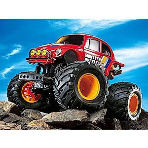 Tamiya 58672 RC Monster Beetle Trail 4x4 Kit, with Gf-01TR Chassis