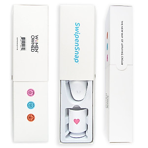 SwipenSnap™ One Hand Cream Applicator “As Seen On Shark Tank” US Utility Patented - Soft Tip Applicator With Suction Based Lid For One Hand Cream Application