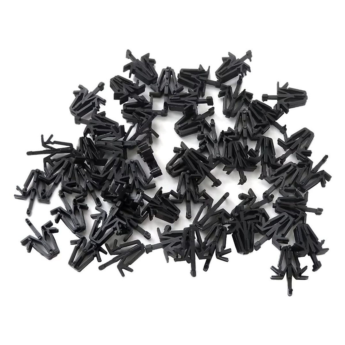 50pcs Grille Retainer Clips for Toyota Tacoma SR5 Extended Cab Pickup 2-Door 2.4L 2438CC l4 Gas DOHC Naturally Aspirated 2000#90467-12040, 9046712121