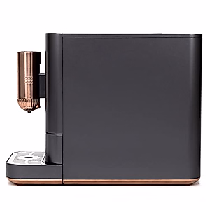 Café Affetto Automatic Espresso Machine | Brew in 90 Seconds | 20 Bar Pump Pressure for Balanced Extraction | Five Adjustable Grind Size Levels | WiFi Connected for Drink Customization | Matte Black