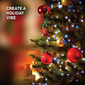 Christmas String Lights [100 Set] 25 Ft Blue Christmas String Lights, for Xmas Tree, Garland, Holiday, Party Décor –Mini Christmas Lights for Tree Weather-Resistant