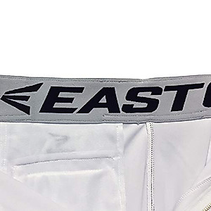 Easton PRO+ KNICKER Baseball Pant, Adult, XXLarge, White/Maroon