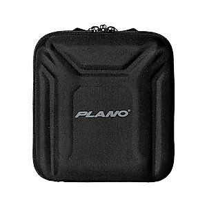 Plano Stealth Pistol Case, Lightweight Gun Carrying Case for Pistols, Lockable Dual Zipper Pulls with EVA Construction and Protective Foam