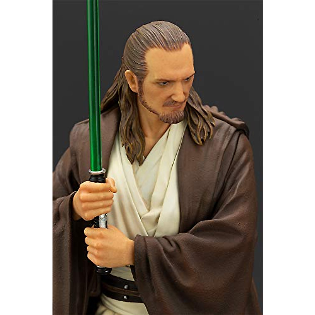 Star Wars: The Phantom Menace: Qui-Gon Jinn ArtFX+ Statue, Multicolor