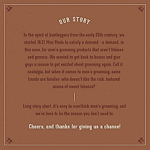 18.21 Man Made Men’s Spirits Spritzer Noble Oud, 3.4 oz. - Long-Lasting All Over Body Spray with Masculine Aromatics - Gifts for Him