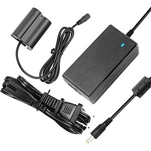 HY1C EP-5B Power Supply Connector EH-5 AC Adapter EN-EL15 Dummy Battery Kit for Nikon Z5, Z6, Z6 II, Z7, Z7 II, Z8, D500 D610 D750 D780 D800 D800e D810 D810a D850 D7000 D7100 D7200 D7500 Cameras