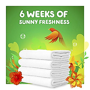 Gain Flings Liquid Laundry Detergent, Island Fresh Scent, 35 Count, HE Compatible