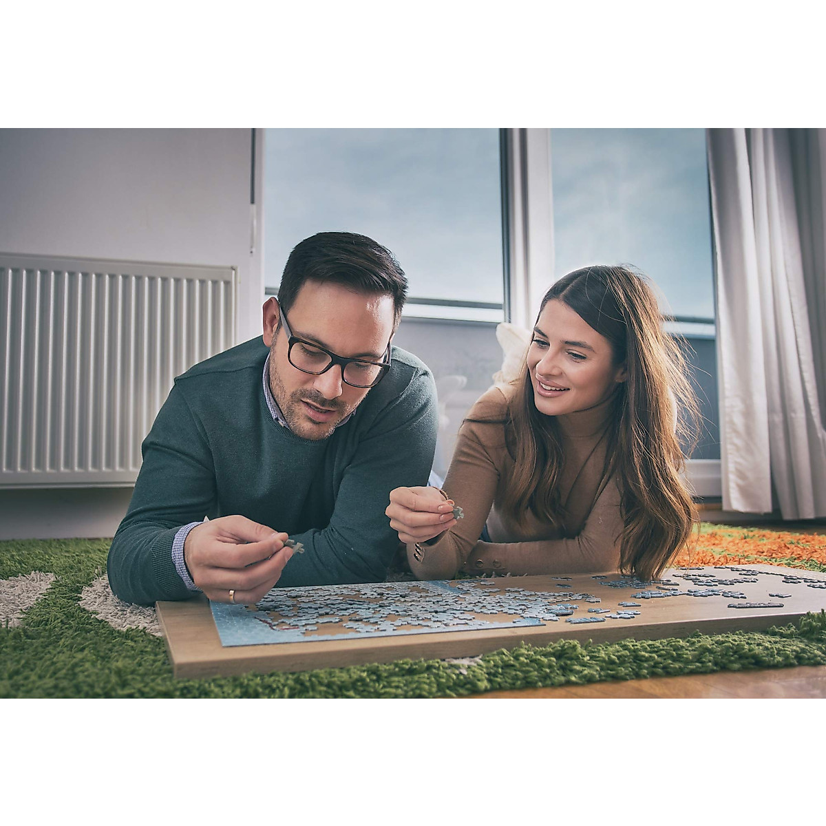 GeoToys Metropuzzle, San Francisco Jigsaw Puzzles 1000 Pieces, Detailed City Map Geography Puzzle, Challenging Adult Puzzle, Fun Puzzles for Adults, Family Puzzles, US City Map Poster Included