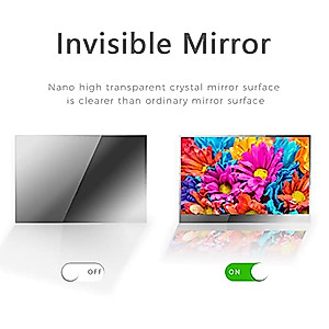 Soulaca 27 inches Smart Mirror Bathroom LED Magic TV Shower Hotel ATSC Tuner Built-in WiFi Bluetooth Android 11.0 New 2023