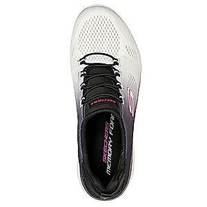 Skechers Summits - Bright Charmer Black White 7.5 B (M)