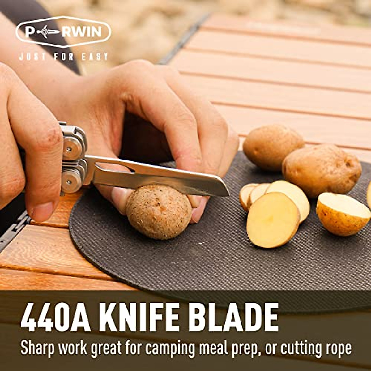 Multitool, 13-in-1 Multi-tool Pliers with Carabiner Professional Multi-tool for Fishing & Camping, Christmas Gifts for Men Dad Husband by PERWIN