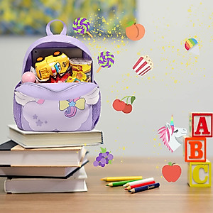 Jumpopack Unicorn Backpack for Girls Toddler Backpack for Girls Preschool Backpack Kids' Backpacks Small Mini Toddler Backpack Toddler Bookbag