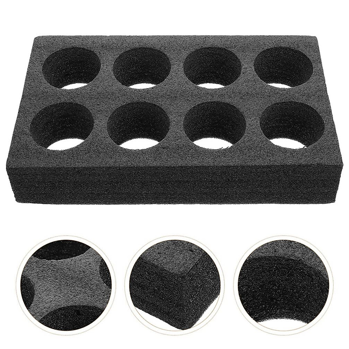 Happyyami 10 Pcs Milk Tea Cup Holder Take Out Drink Holder Beverage Carrier Drink Cup Holder Take Out Cup Holder Disposable Drinkware Beverage Takeout Cup Holder Epe Accessories Drinks