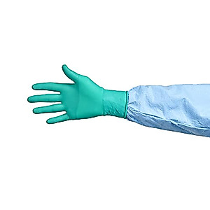 HALYARD Surgical Glove, Latex Micro, 7.5 mil Thick, Individually Wrapped Pairs, Powder Free, Sterile, 7.5 Medium, Teal, SGL60075 (Box of 50 Pairs - 100 Total)