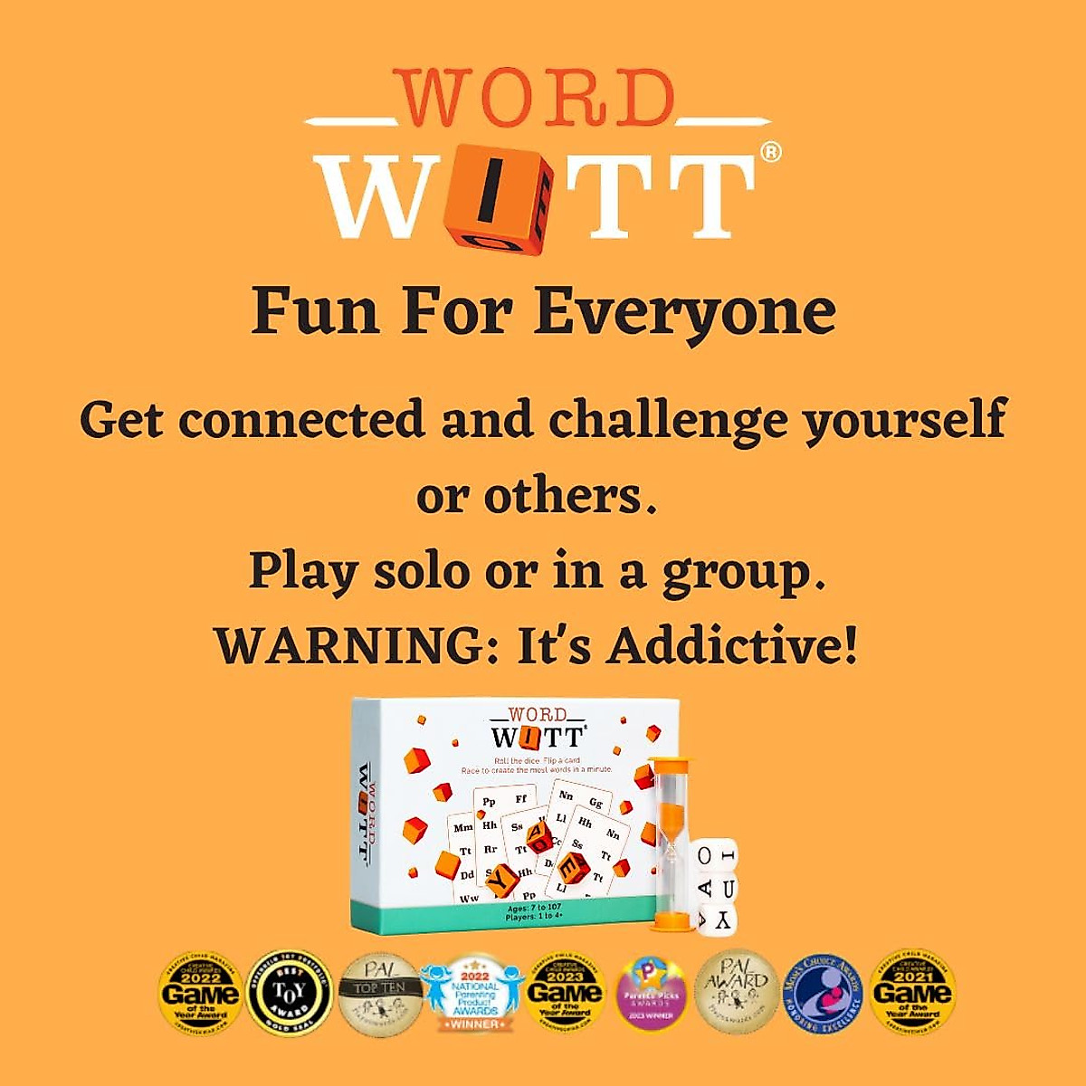 Word WITT: The Fast, Fun Dice Game for The Entire Family