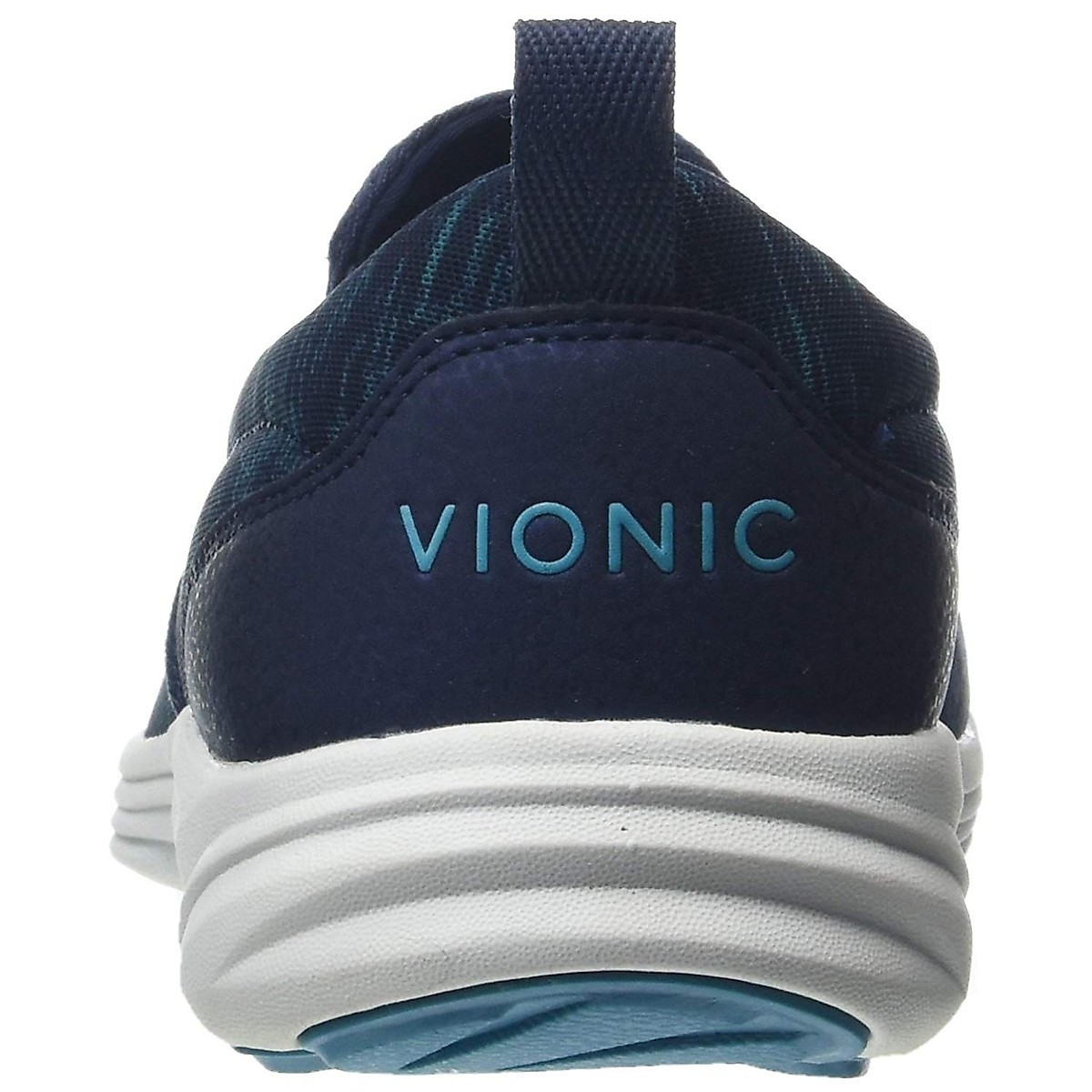 Vionic Women's Agile Kea Slip On (Navy/Turquoise, 6.5)