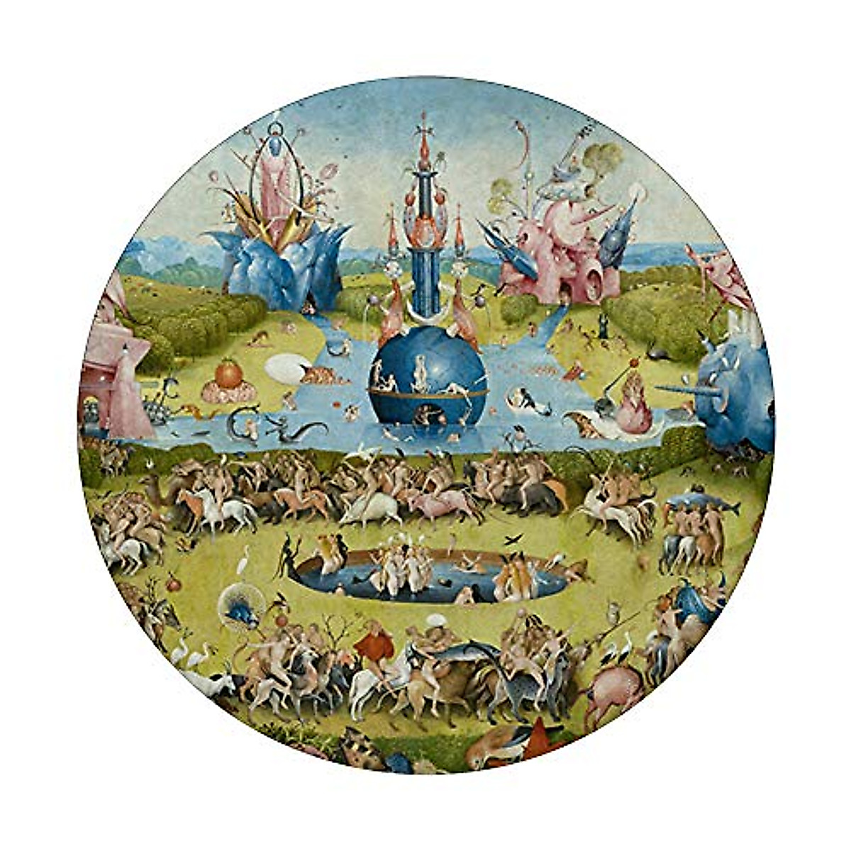 The Garden of Earthly Delights Painting Art Hieronymus Bosch PopSockets PopGrip: Swappable Grip for Phones & Tablets