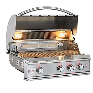 Outdoor Kitchen Drop In Grill | Blaze Professional LUX 34" | Perfect For Outdoor Entertaining | Large Grilling Space | 3 Burners | Propane LP
