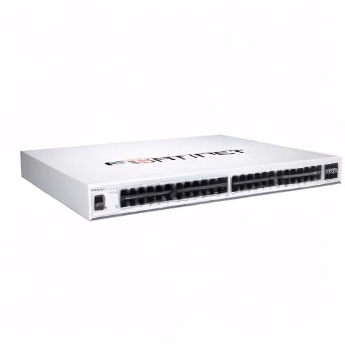 Fortinet FortiSwitch 100 FS-148F-POE Ethernet Switch - 48 Ports - Manageable - 2 Layer Supported - Modular - 476.30 W Power Consumption - 370 W PoE Budget - Optical Fiber, Twisted Pair - PoE Ports - 1