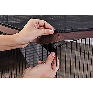 Oxbow Enriched Life Small Animal Playpen - Mesh Cover for Rabbits, Guinea Pigs & Other Small Pets (Extra Large)