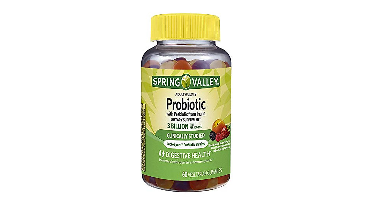 Spring Valley Adult Probiotic Gummies - Supports Digestive & Immune Health