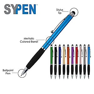 Personalized Pens With your Custom Logo or Text-300 Pack Bulk-for Businesses, Parties, and Events, 2 in 1 Ballpoint Pen & Capacitive Stylus forTouchscreen Devices, Rose Gold Barrel, Black Ink