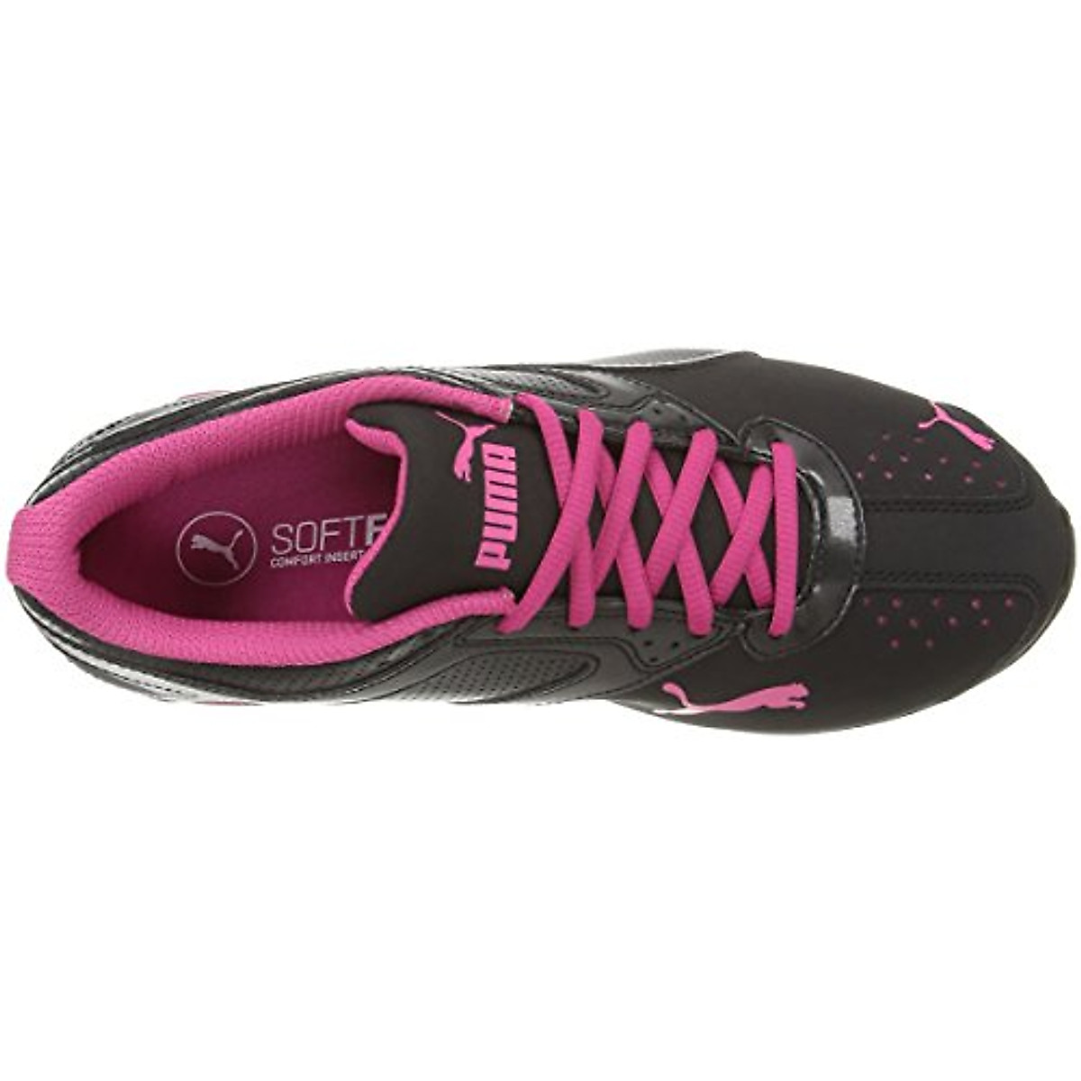 PUMA Women's 6 WN`S FM Shoes, Puma Black/Puma Silver/Beetroot Purple, 10 M
