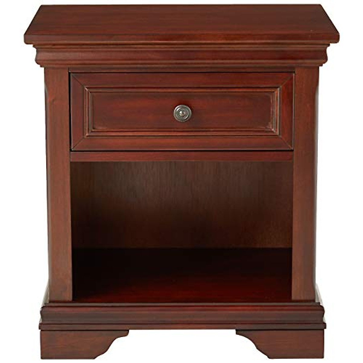 Homestyles Lafayette Nightstand, FURNITURE, Brown