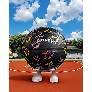 Chance Standly The Ball Stand – Collectible Stand for Your Basketball, Volleyball or Soccer Ball – Fits Size 5, 6, 7 Balls