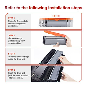 ejet 12A Q2612A Compatible Toner Cartridge Replacement for HP Q2612 12A Toner Cartridge for HP 1010 1015 1012 1018 1020 1022 1022n 1022NW 3015 3030 3020 3050 3052 M1319 Printer hp 1022 Toner(4 Pack)