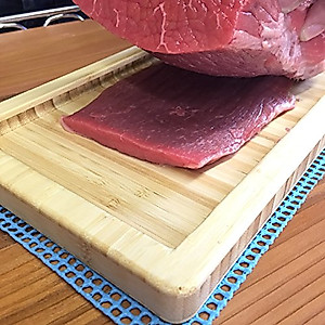 Professional Meat Cutting Knife - the Ultimate 100% Steel Slicing Knife - Slice Meat Like the Pros (10")