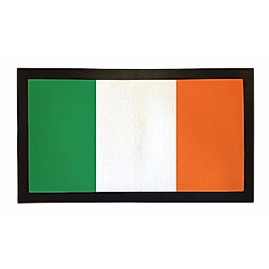 Rubber Bar Mat Bar Runner Irish Flag Spill Mat Gift Idea