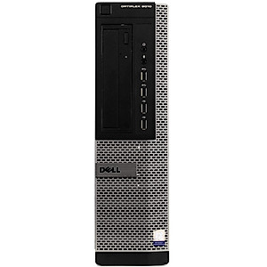 Dell Optiplex 9010 Desktop Computer, Intel Core i5-3470 3.2 GHz, 8 GB RAM, 1 TB SATA HDD, Keyboard & Mouse, Wi-Fi, DVD-RW, Windows 10 (Renewed)